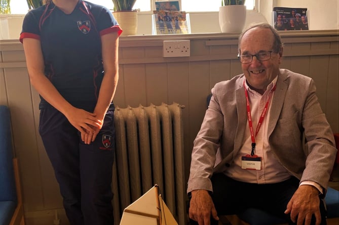 Past and present school pen pals meet in person at Mount Kelly ...